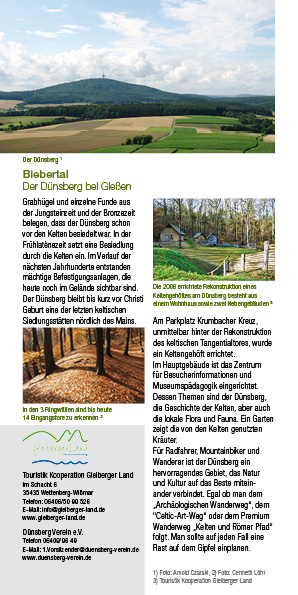 Biebertal – Der Dünsberg bei Gießen | KeltenWelten e. V.